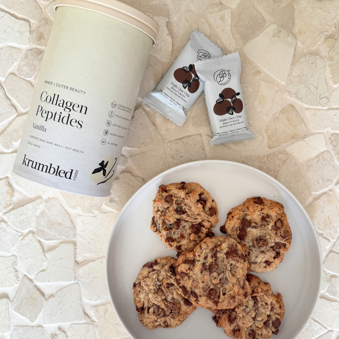 Choc Chip Collagen Cookies – Krumbled Foods