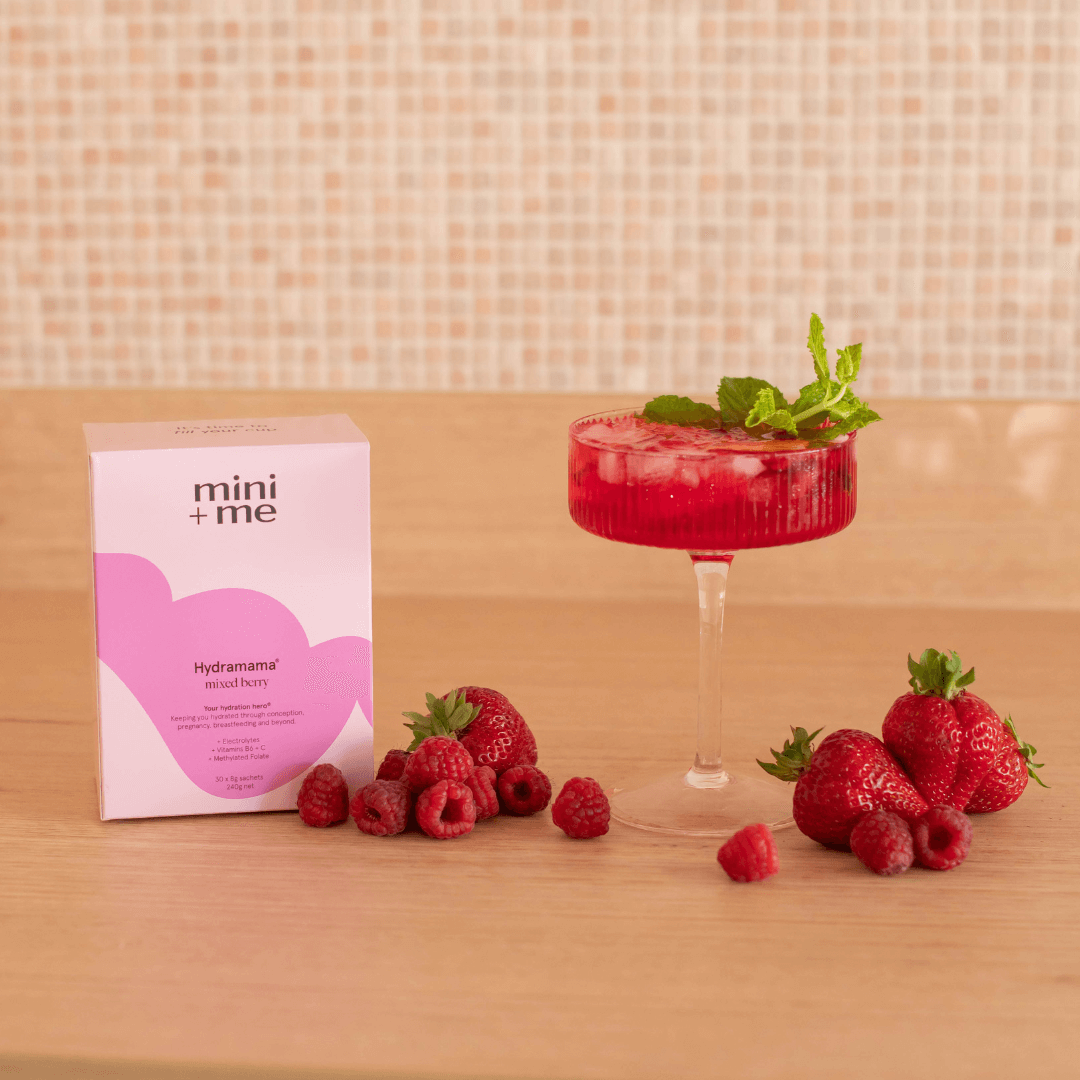 Berry Breeze Spritz Mocktail – Mini + Me