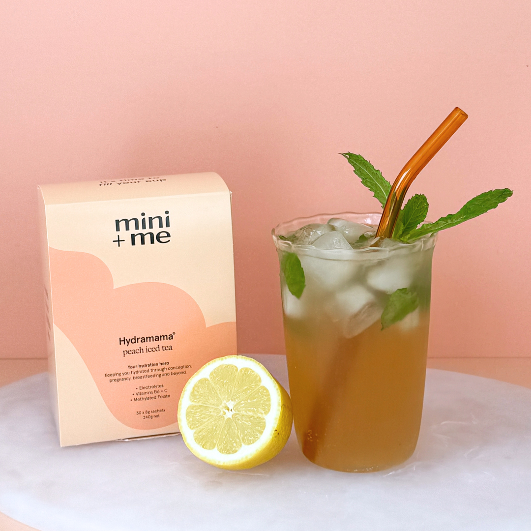 Peach Long Island Iced Tea Mocktail – Mini + Me