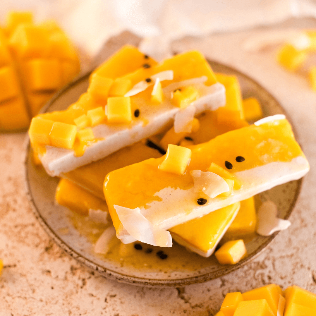 Mango & Coconut Weis-Style Bars – Mini + Me