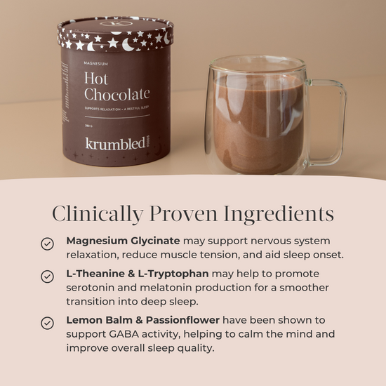 Magnesium Hot Chocolate Drink | Krumbled Foods