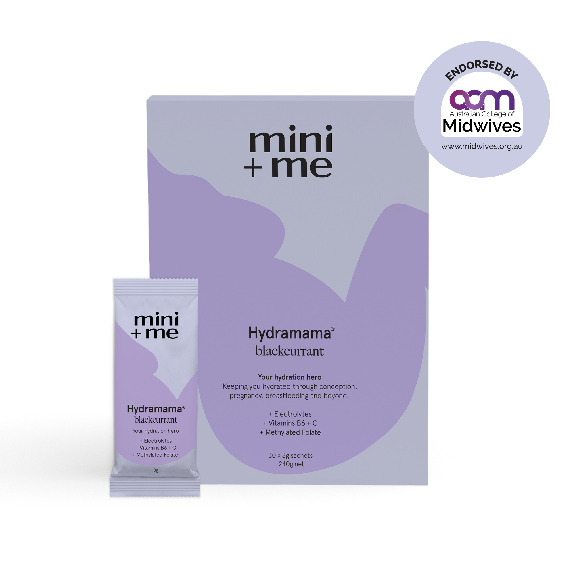 Hydramama® Blackcurrant, Electrolyte Drink For Pregnancy | Mini + Me ...