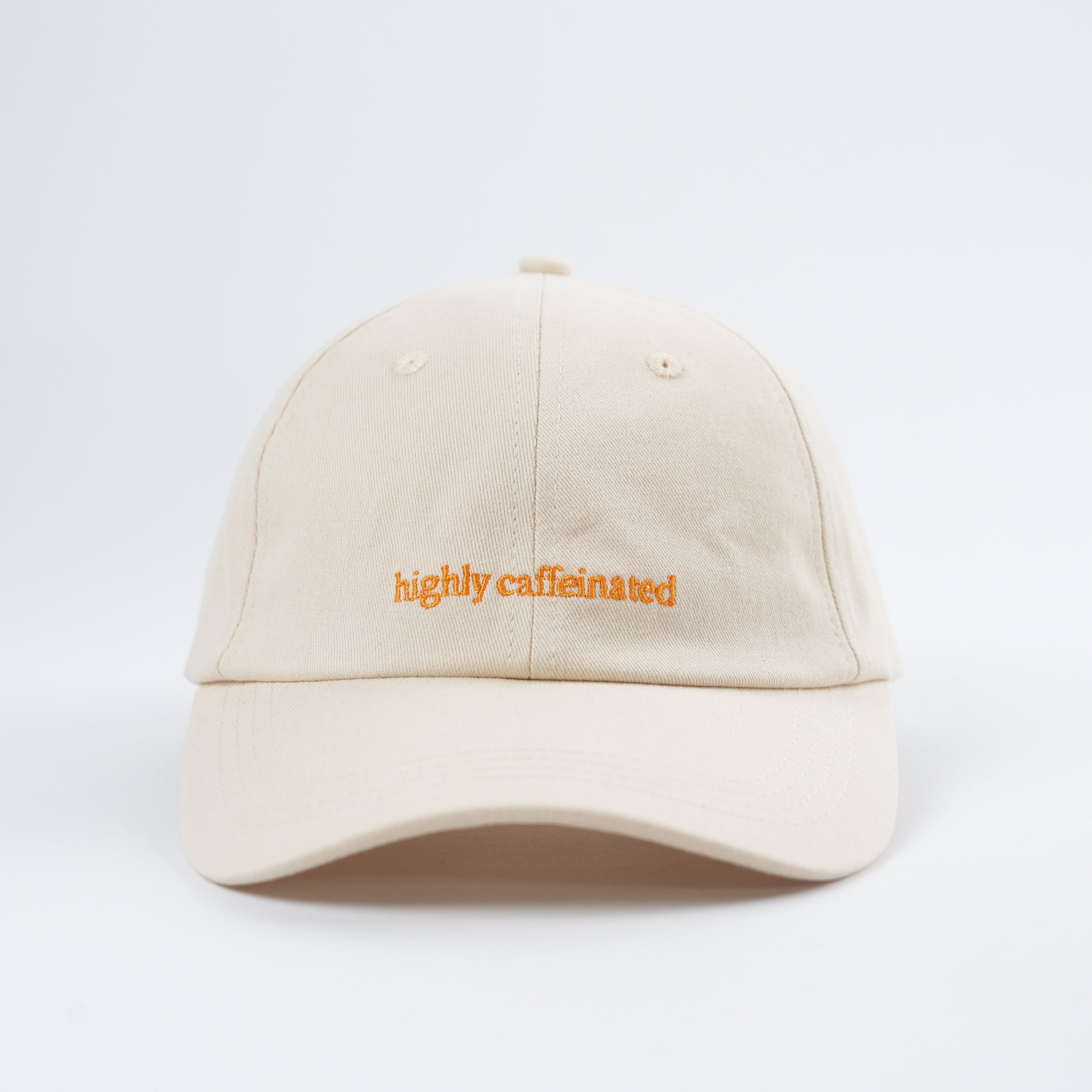 Highly Caffeinated Adult Cap - Cream | Mini + Me – Krumbled Foods