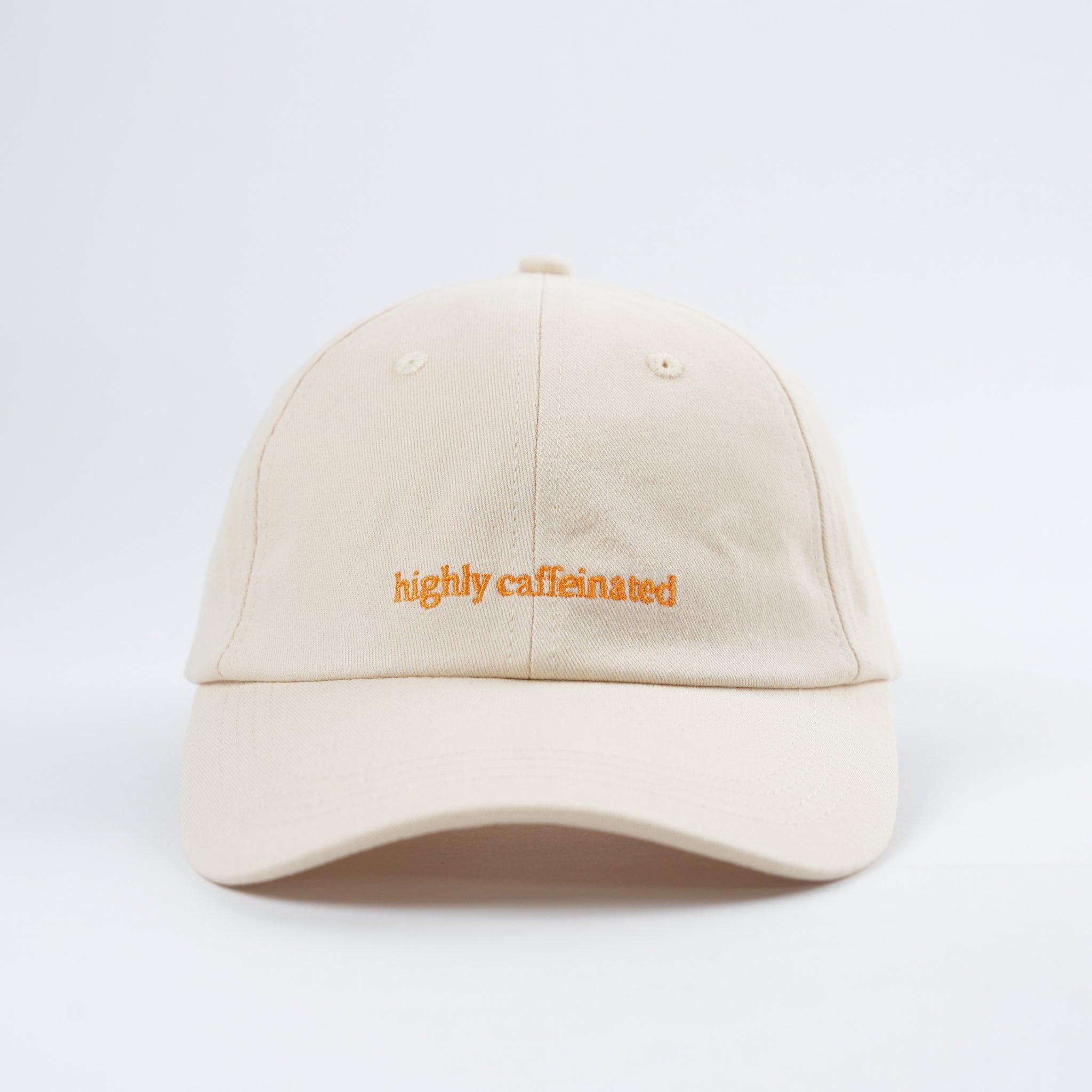 Highly Caffeinated Adult Cap - Cream | Mini + Me – Krumbled Foods
