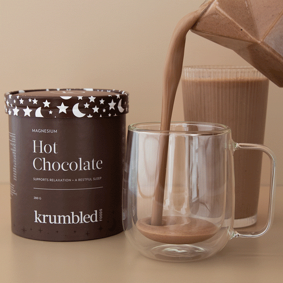 Magnesium Hot Chocolate Drink | Krumbled Foods