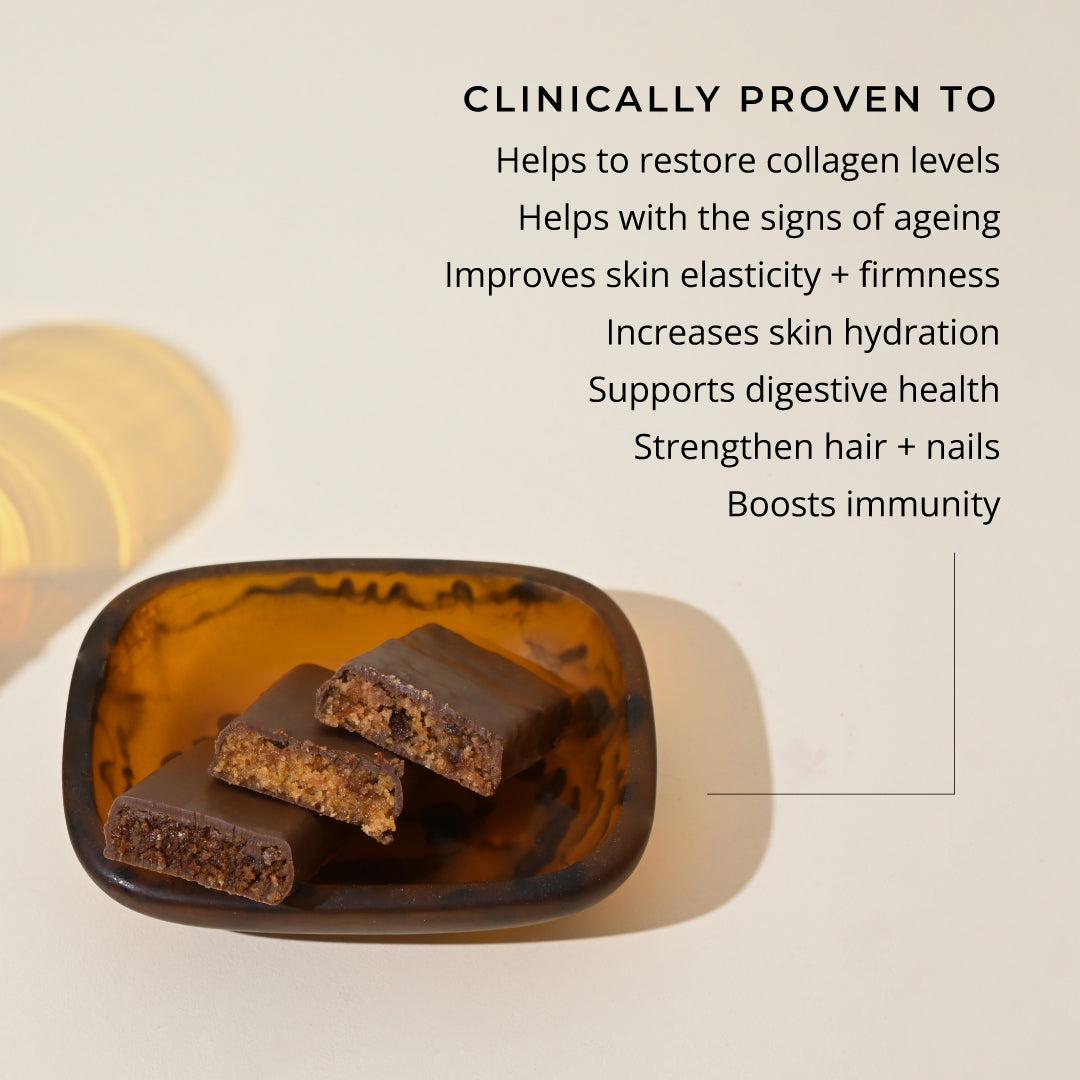 Choc Hazelnut Beauty Bites | Collagen Bars | Krumbled Foods